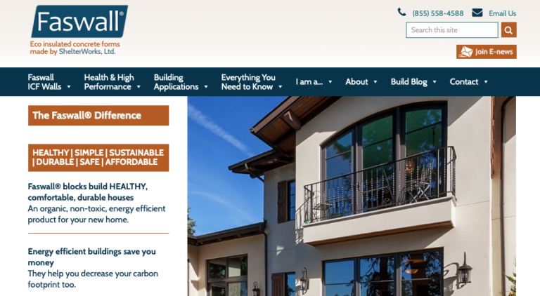 Faswall Natural ICCF Wall Blocks | Makers of Faswall® | Source for ...